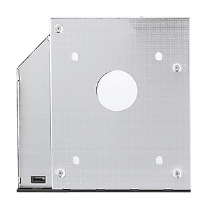 Optical Hard Drive Bay, State Drive Bracket Lightweight Computer Accessory Aluminum Alloy Thickened for 9.5 MM SSD, SATA3.0 Technology