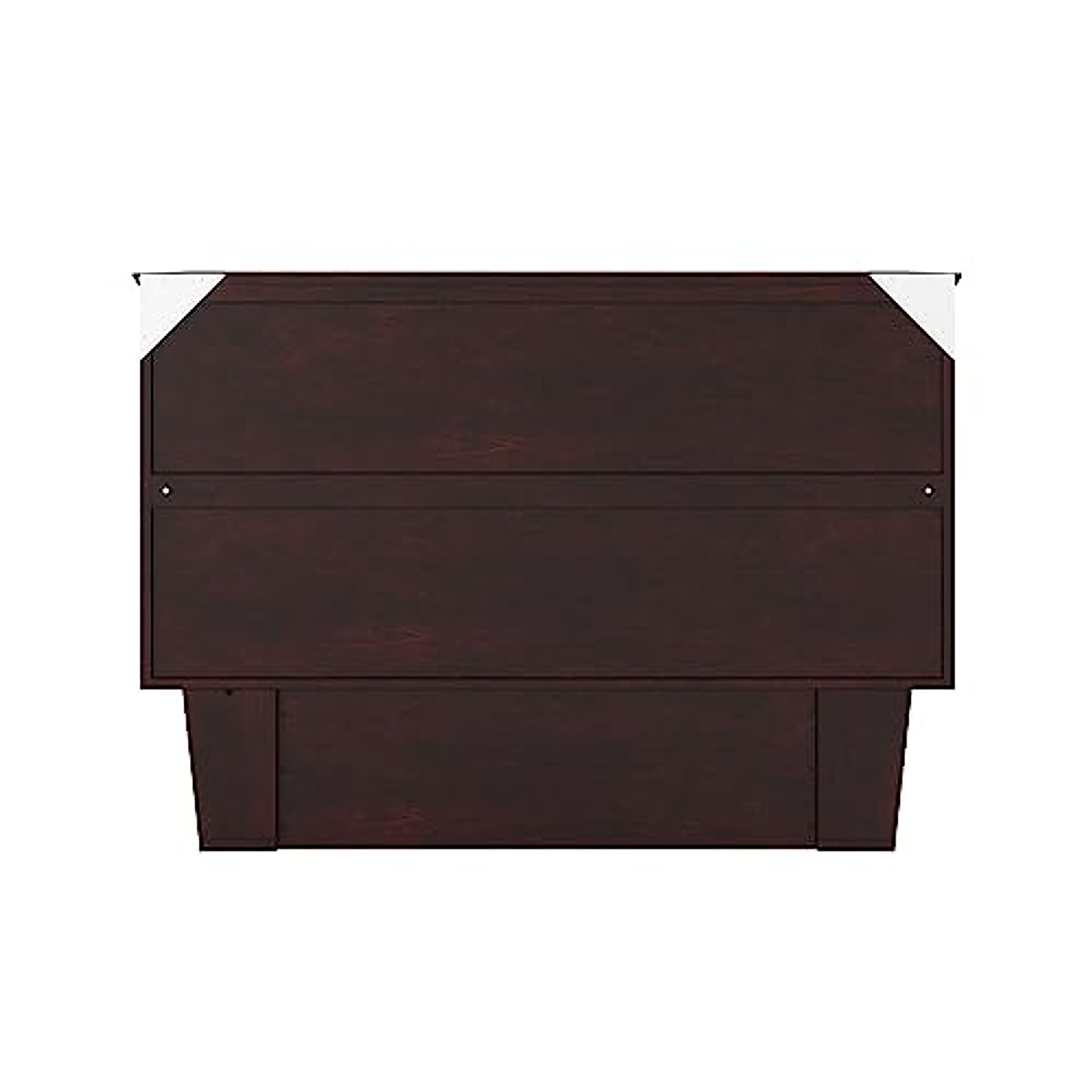 AFI, Monroe Murphy Bed Chest with 6 inch Memory Foam Folding Matttress, Built-in Charging Station and Storage Drawer, Full, Espresso