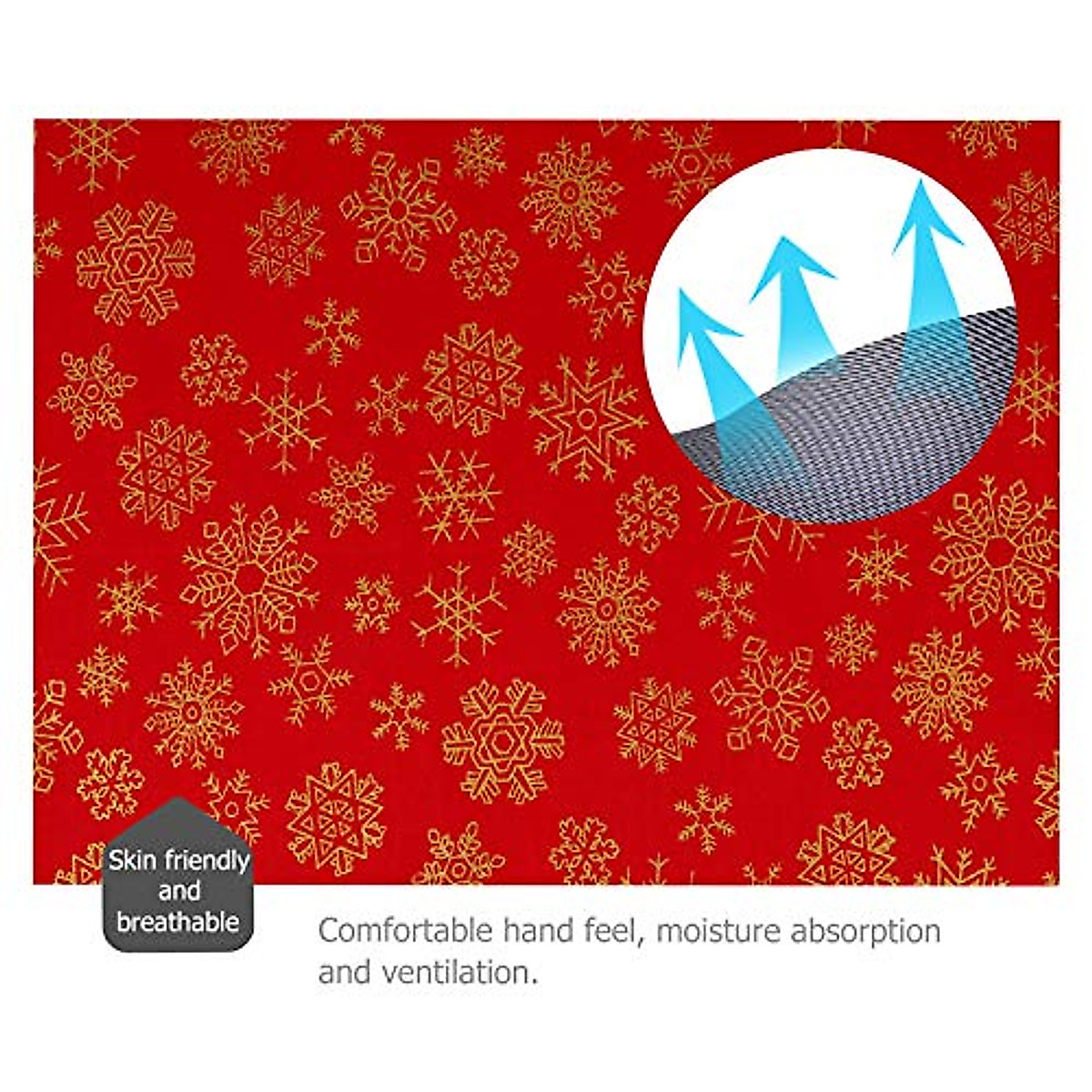 Inch) Christmas Cotton Fabric Squares Quilting Fabric Patchwork Precut Fabric Scraps for DIY Sewing Quilting for Xmas Sewing Scrapbooking Quilting Crafting(9.8 x 9.8 9Pcs