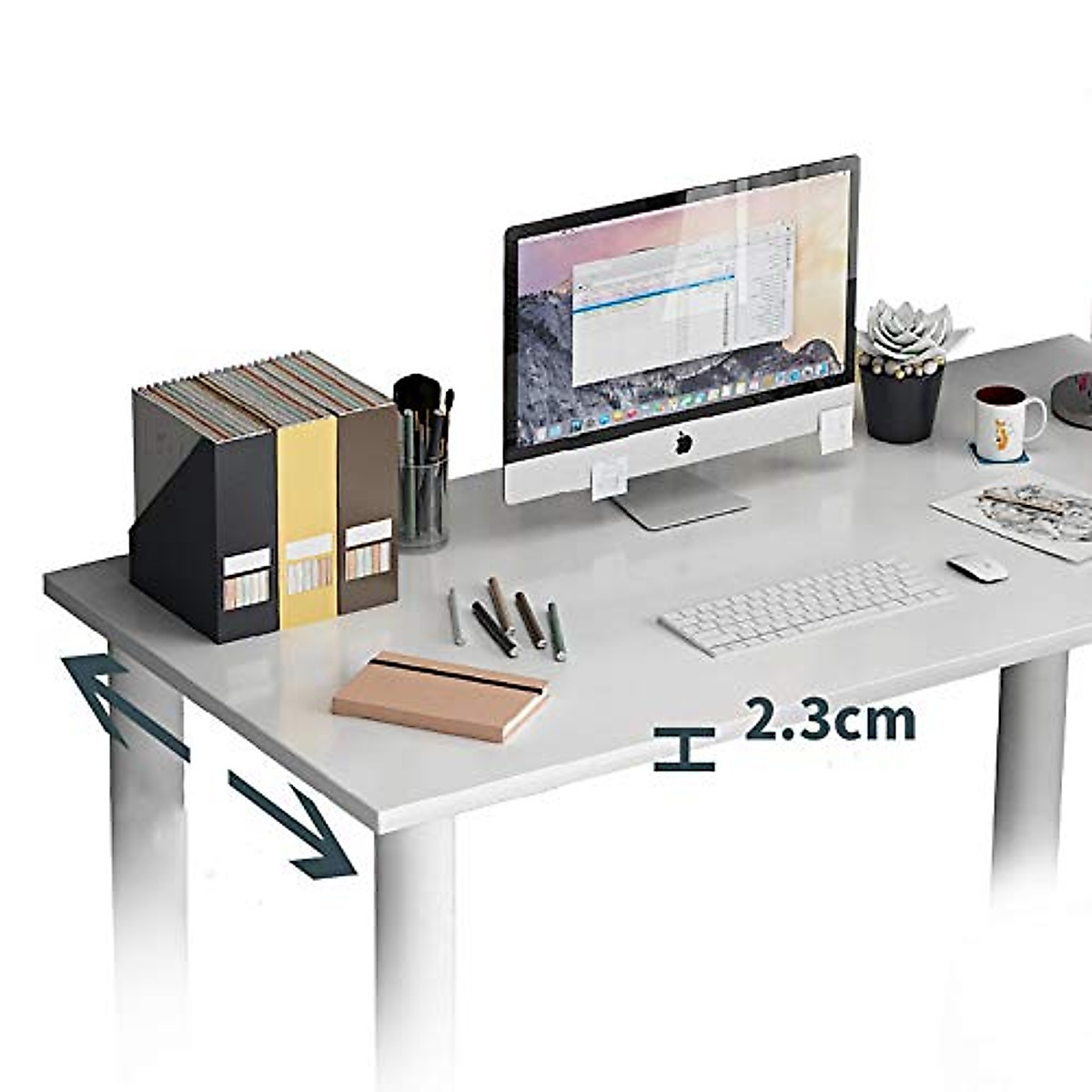 Writing Desk Computer Desk,Home Office Desk,Simplistic Study Desk Office Table,Computer Workstation,Sustainable Laptop Pc Table