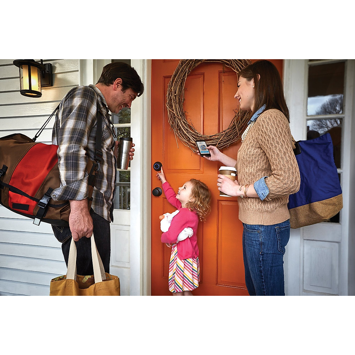 Kwikset - Kevo 99250-203 Kevo 2nd Gen Bluetooth Touch-to-Open Deadbolt Smart Lock featuring SmartKey Security, Venetian Bronze