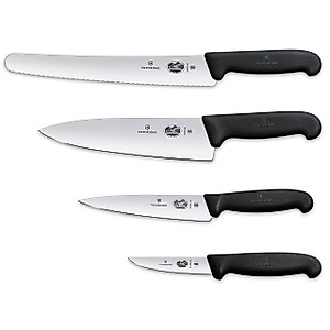 Victorinox 4-Piece Knife Set with Fibrox Handles