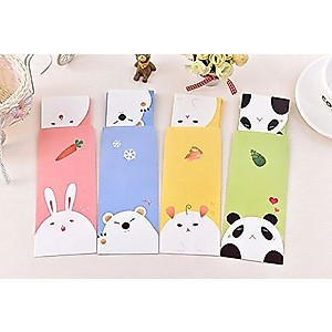SCStyle 30 Cute Lovely Kawaii Cartoon Animal Design Version 2 Writing Stationery Paper with 15 Envelope