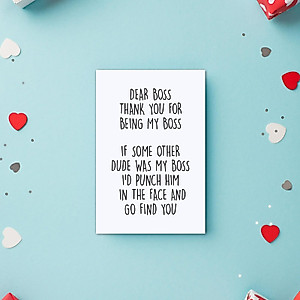 Hincoo Bosses Day Gifts For Men, Boss Lady Gifts For Women, Boss Day Gifts For Women, Boss Day Card, Employee Appreciation Gifts, Bosses Day Gifts, Bosses Day Cards, Boss Day Gifts For Men Women Her