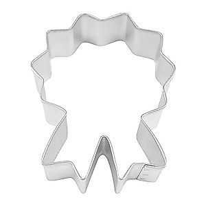 R&M Medallion/Ribbon" Cookie Cutter in Durable, Economical, Tinplated Steel