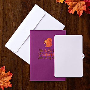 Lovepop Oak Tree Pop Up Card, 5x7-3D Greeting Card, Fall Birthday Cards for Mom, Wife or Friend, Autumn Pop Up Cards, Thanksgiving Greeting Cards