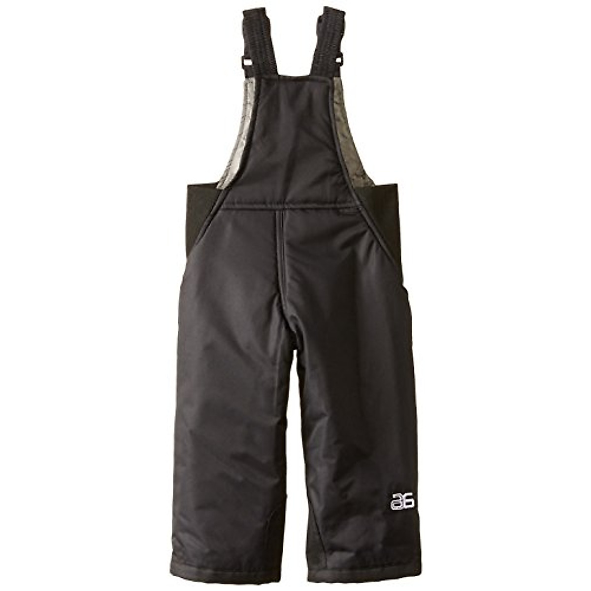 Arctix Infant/Toddler Chest High Snow Bib Overalls, Black, 18 Months