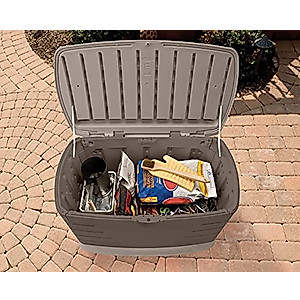 Rubbermaid 2047053 Deck Box, Medium, Sandstone