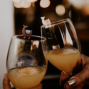 Genuine Fred Tiny Prancers Drink Markers, Standard, Llama