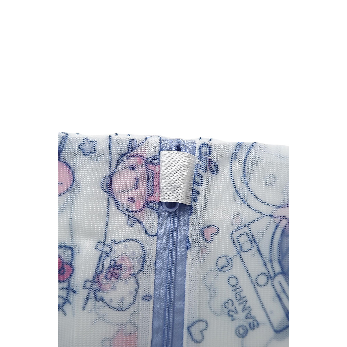 Polyester Mesh Laundry Bag with Hanging String - Mesh Wash Bags, Delicate Laundry Bag (Pompom-Puin, Pocahco-Dog, My-Meloday, Kitty Kitten, Cinnamon-roll, Bad-Batz-Maroo)