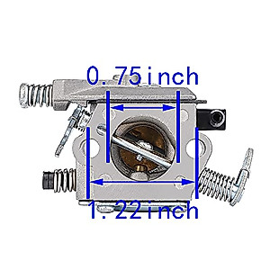 Milttor MS 250 Carburetor Fit Sthil 021 023 025 MS210 MS230 Chainsaw with 1123 160 1650 Filter Replace WT286