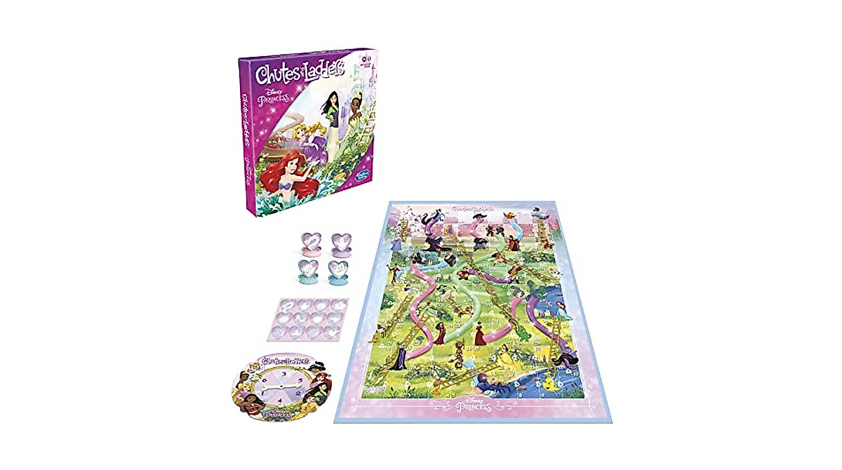 Disney Princess Chutes and Ladders Board Game for Kids