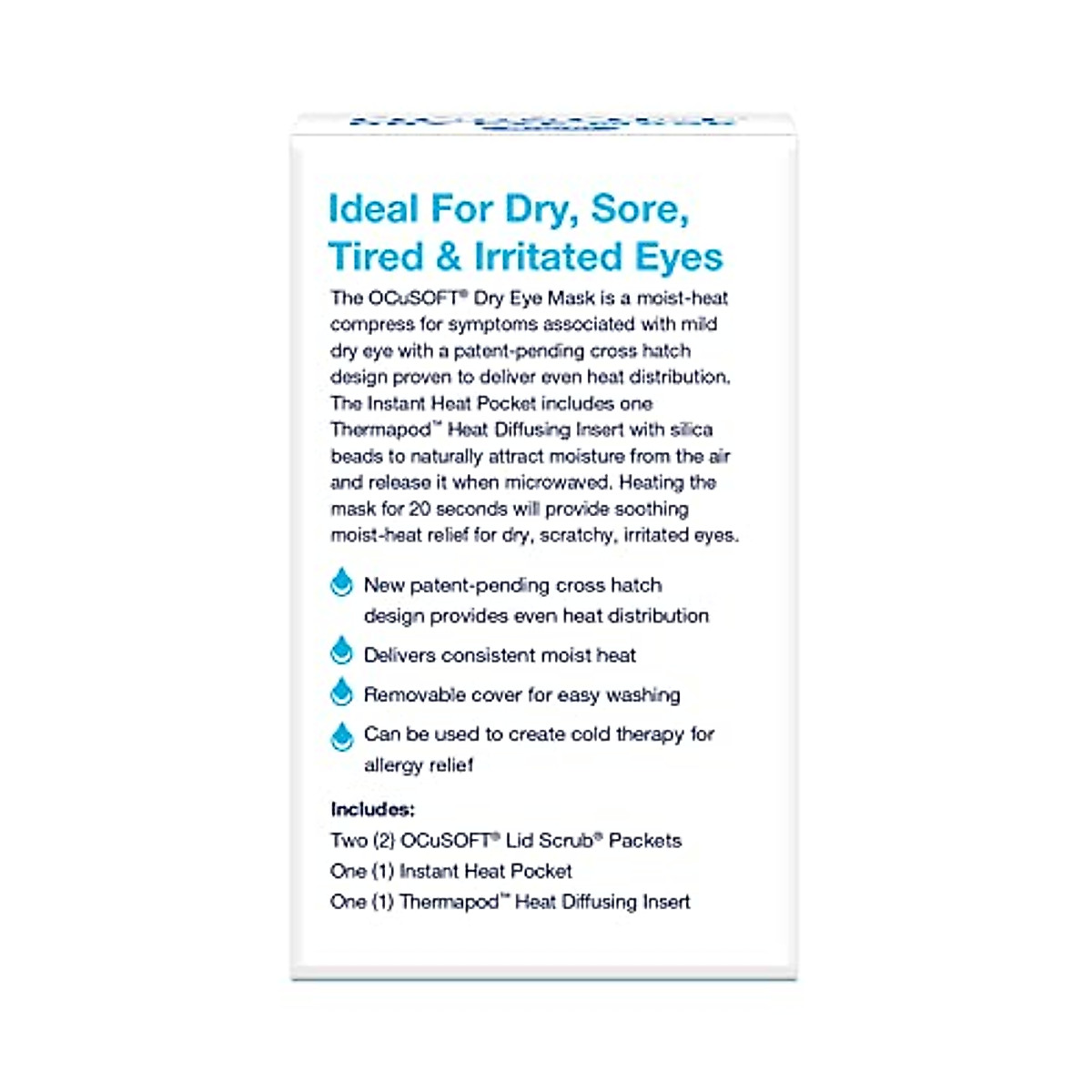 Ocusoft Dry Eye Mask Premium