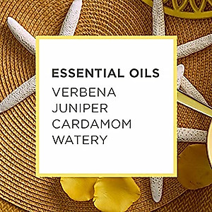 Caldrea Scented Candle, Made with Essential Oils and Other Thoughtfully Chosen Ingredients, 45 Hour Burn Time, Sea Salt Neroli Scent, 8.1 oz