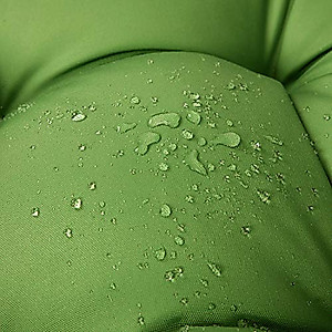 ARTPLAN Outdoor Cushions Loveseat All Weather Chair Cushions Bench Cushions Set of 5 Wicker Tufted Pillow for Patio Furniture