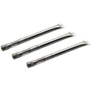 Grill Burner for Select Lowes, Bond Gac3615, Grand Royale HGI08ALP, HGI08ANG, Grand Cafe C3906ALP, Member's Mark, Patio Range, Perfect Flame & Grill Chef Gas Grill Models - 3-Pack