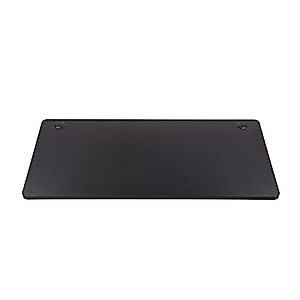 UNICOO Melamine 55.1 x 27.6 Inch Universal Table Top for Standard and Sit to Stand Height Adjustable Home and Office Desk Frames (Tabletop 55 - Black)