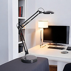 Tensor 10C-005 Portable LED Architect Desk Lamp with Clamp Attachment, 8" x 4" x 15"