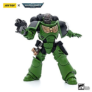 JOYTOY 1/18 Action Figures Warhammer 40K Mecha Model Salamanders Assault Intercessors Brother Tol'vak