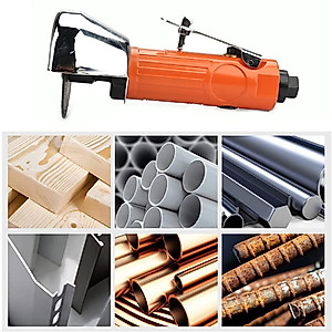 Air Cut Off Tool with 5Pcs 3-inch Die Grinder Cut-Off Wheels, Pneumatic Metal Sheet Cutting Tool, Heavy Duty Air Cutter Cut off Tool