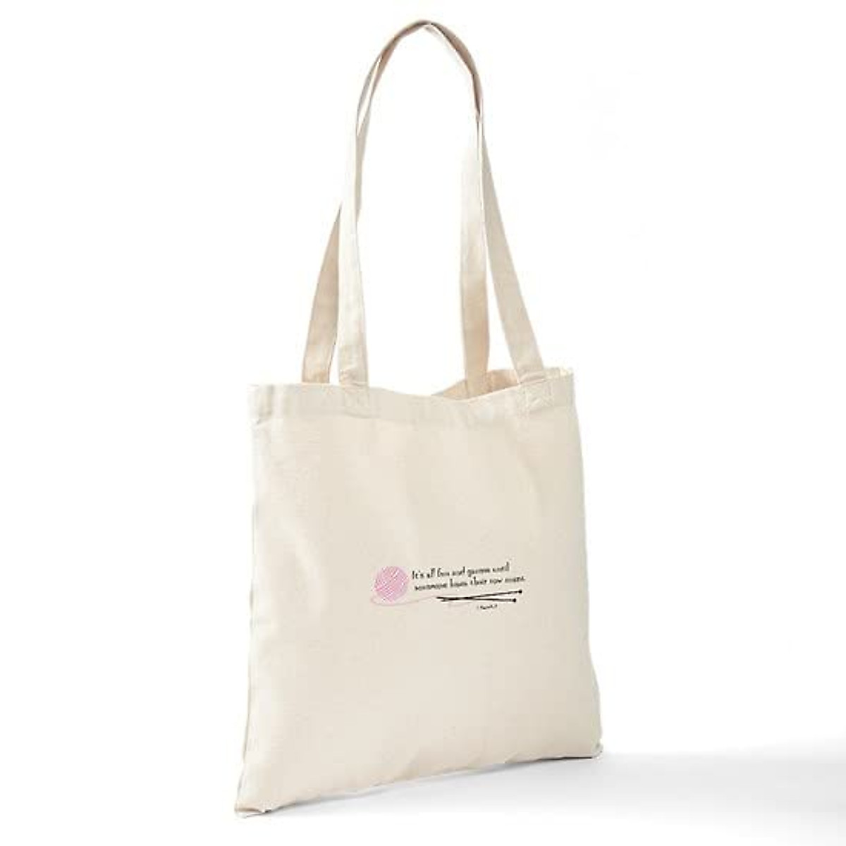 CafePress Yarn Funny #7 Tote-Bag Natural Canvas Tote-Bag,Shopping-Bag