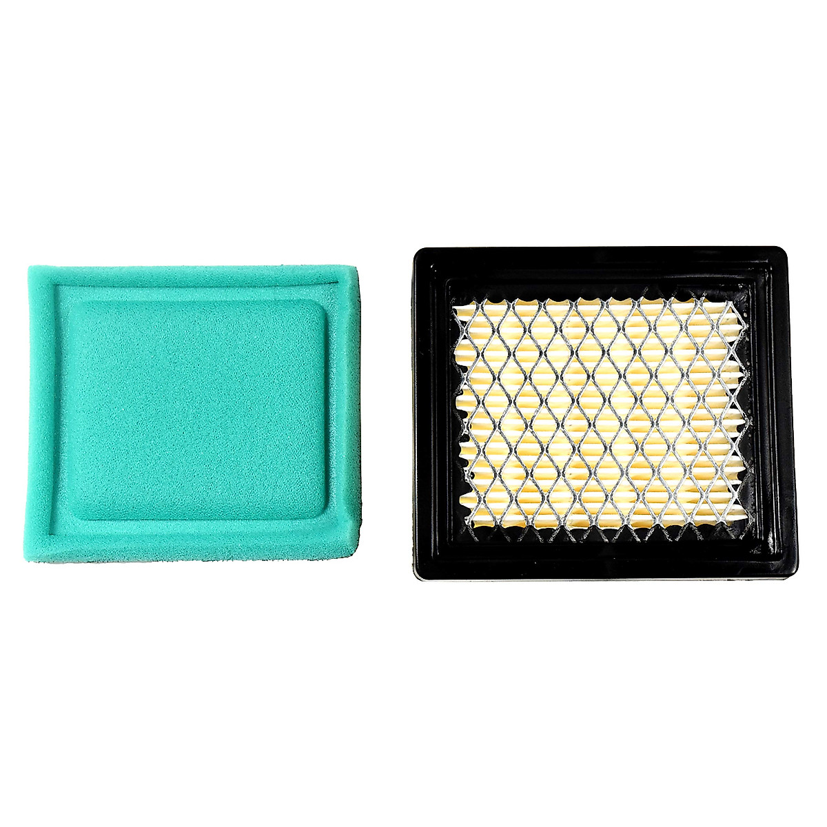 HQRP 2-Pack Filter Compatible with Tecumseh 36046 740061 36634 fits OH95 OH195 OHH50 OHH55 OHH60 OHH65 VLV50 VLV60 VLV126 VLV127; LEV100 LEV115 LEV120 OVRM105 OVRM65 TVS115 TVS120 AH600 AV600 Engine