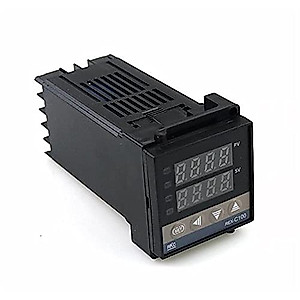 HOUCY REX-C100FK02-V*DA Solar Temperature Controller Thermostat Relay Output SSR Output 0~400 with 1M thermocouple K SSR Output
