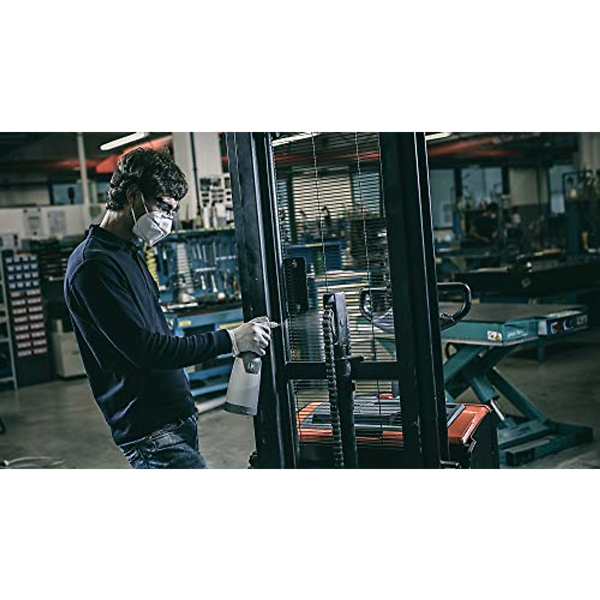 iK Goizper - Multi HC TR 1 Trigger Sprayer - for Hydrocarbon Based Solvents, Lubricants, Brake Cleaners, and Petroleum Commercial Grade, Adjustable Nozzle (1)