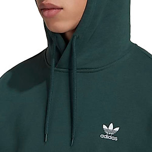 adidas Originals Men's Adicolor Essentials Trefoil Hoodie, Mineral Green, Medium