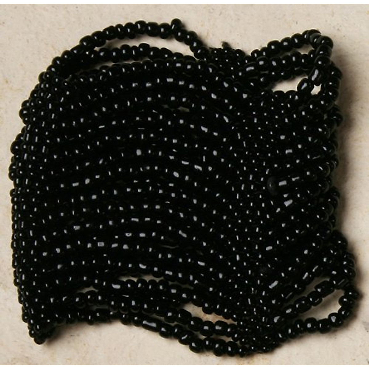 Curious Designs Cuff Bracelet, Black and 1 Assorted - Glass Beaded Stretch Style, Elastic, 6.5 to 8 Inches