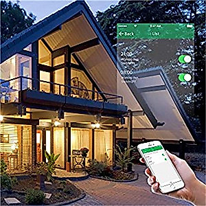 Xenon Smart Power Strip,WiFi Smart Multi Outlet Surge with 4-Outlet 4-USB with 5-Foot Cord, Work with Alexa and Google Home,Black