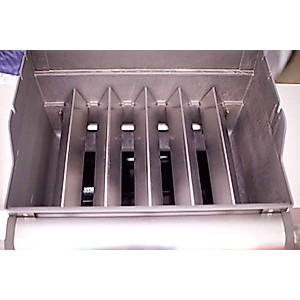 RiversEdge Products Stainless Flavorizer Bars, Set of 5, 16 Gauge, 24.5", 7540