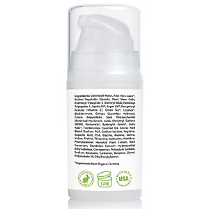 Amara Beauty Eye Cream Gel for Dark Circles and Puffiness with Peptides & Hyaluronic Acid, 0.5 fl. oz.