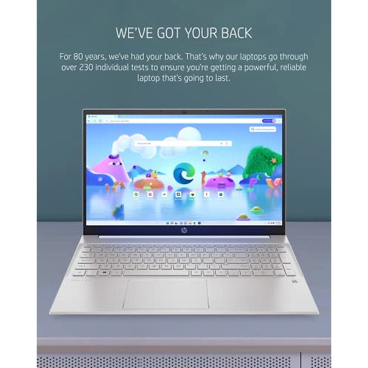 HP Pavilion 15 Laptop, 11th Gen Intel Core i7-1165G7 Processor, 16 GB RAM, 512 GB SSD Storage, Full HD IPS micro-edge Display, Windows 11 Pro, Compact Design, Long Battery Life