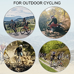 Mens Mountain Bike Jersey Off-Road Motocross Jersey BMX Downhill Shirts Long Sleeve Green White