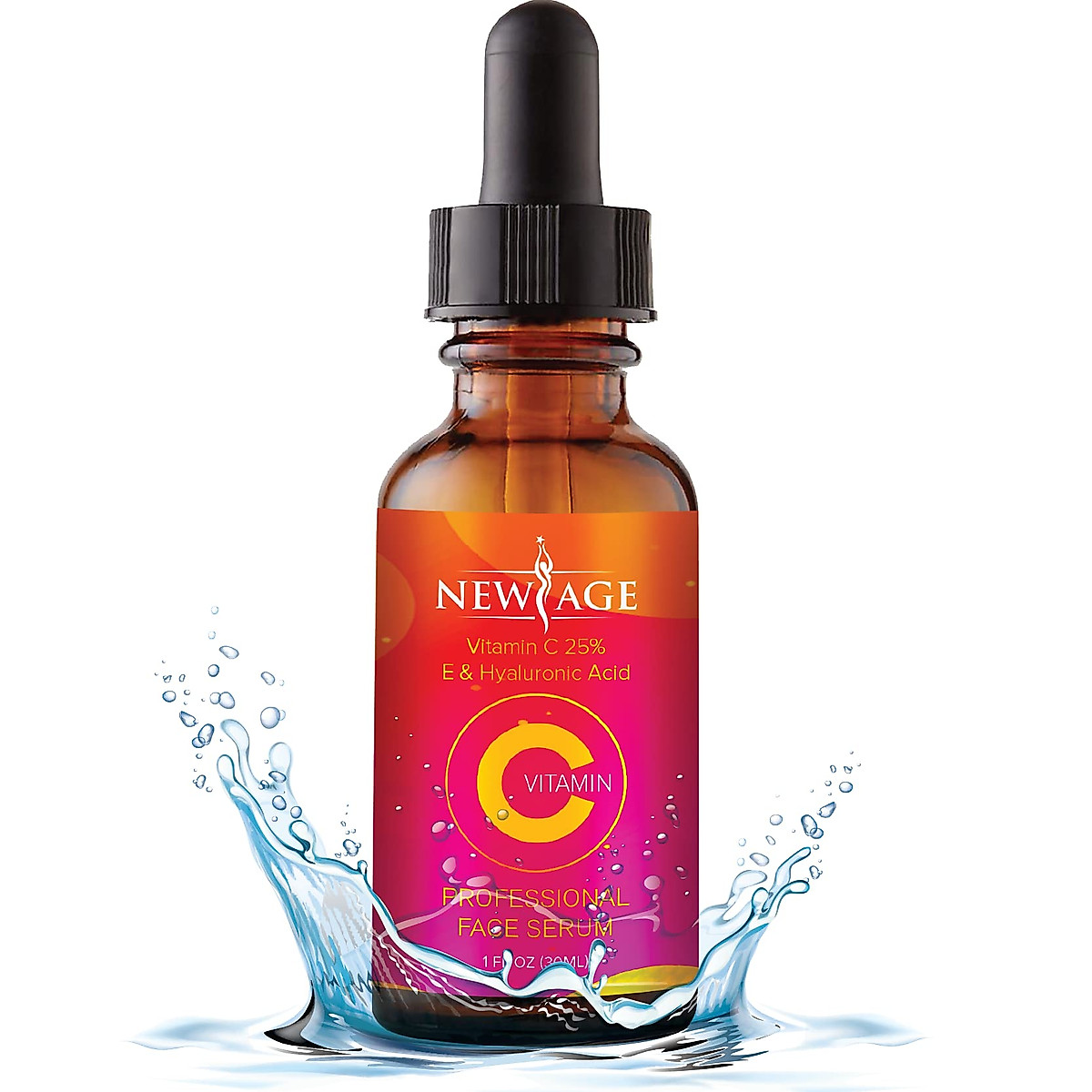 New Age Skin Care Beauty Box (Set of 3) Gift Set Vitamin C And Hyaluronic Kit Eye Serum Neo Hydrate Gold Face and Neck Serum Advanced Anti-Wrinkle Cream Anti Aging Retinol Moisturizer