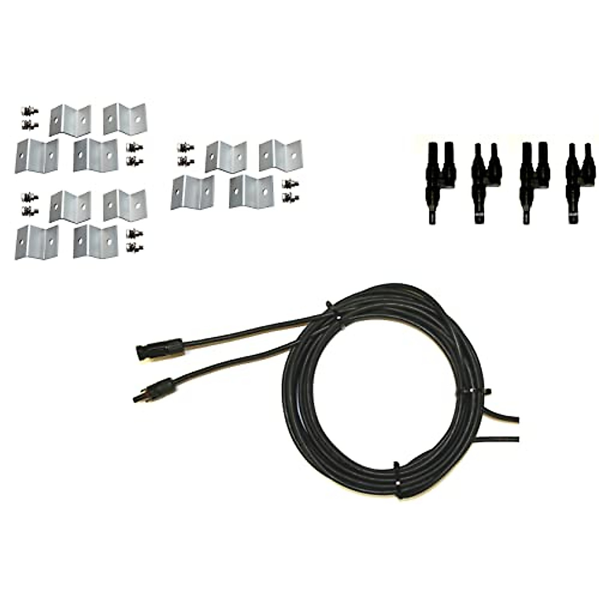 WindyNation 300 Watt Monocrystalline Solar Panel Kit + 1500W VertaMax Power Inverter + 300ah AGM Deep Cycle Battery for RV, Boat, Off-Grid 12 Volt Battery Systems