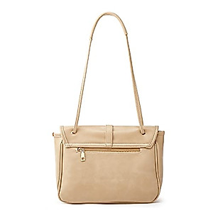 Ashioup Tote Shoulder Bags Large Concealed Carry Purses and Handbags PU Leather Hobo Crossbody Bags for Women (apricot)