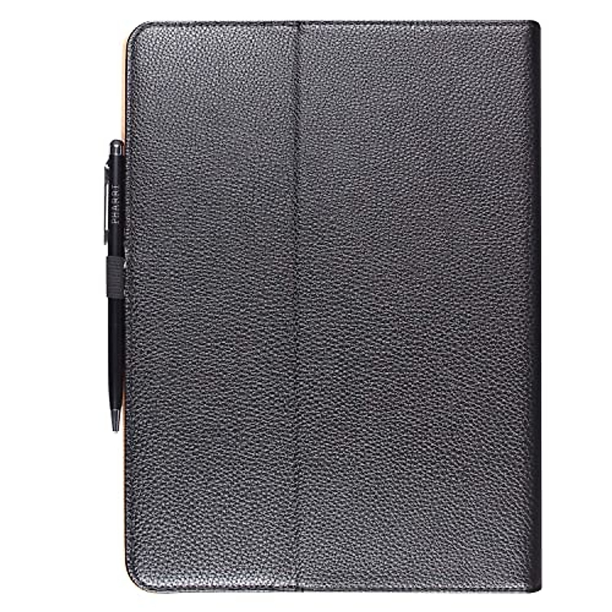 PHARRI 10 inch Tablet Case,10.1 inch Android Tablet case, Universal Tablet Case Cover, Adjustable Stand Cover for 9/10 /10.1/10.2/10.9/11 inch Tablets, Business Document Pocket Outside - Black