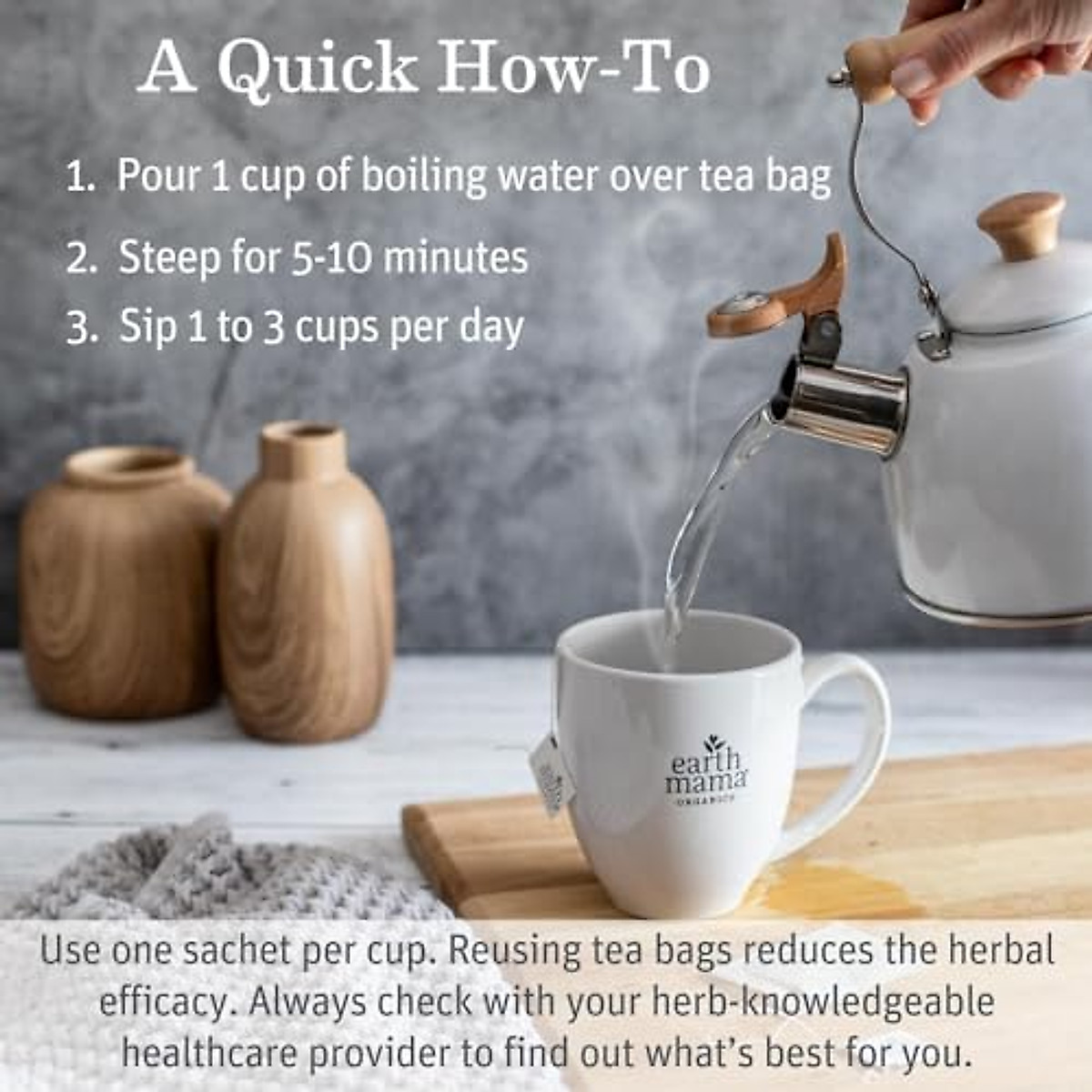 Earth Mama Angel Baby Organic Milkmaid Nursing Tea, 16 Teabags/Box (Pack of 2)