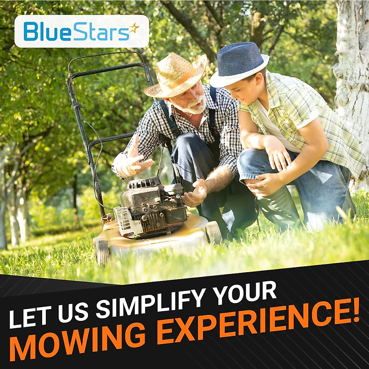 BlueStars 14-096-133-S Air Filter Cover Base Cleaner Kit - For Kohler XT650 XT675 Engine - Replaces 14 096 133-S 14096133-S