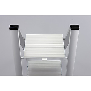 Hasegawa Ladders Slim Step Stool, 2, Silver