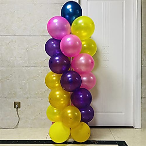 Aivwis 60 PCS Balloon Clips, Balloon Connectors Clip Holders for Decorating Balloon Arch, Balloon Column Stand and Balloon Flowers (Style A)