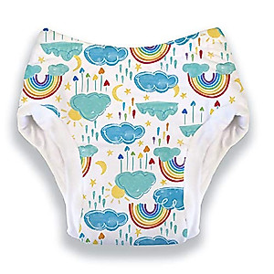 Thirsties Reusable Cloth Potty Training Pant Medium - Rainbow (Pack of 1)