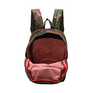 Herschel Pop Quiz Backpack, Woodland Camo/Multi Zip, Classic 22L