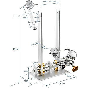 Biking Maintenance Tools Bicycle Wheel Truing Stand, Wheel Tuning Repair Tool Kit, Professional Bike Wheel Repair Truing Bearing Workstands, 10-29" Bicycle Mechanic Repairing Rack