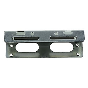 ZZHXSM 2 Sets Mounting Bracket 3.5" to 5.25" Hard Disk Drive Alloy Mounting Bracket Adapter with Screws Fits 5.25" Internal Drive Bays, Compatible with All Types of 3.5" Hard Disk Drives (HDD/SSD)