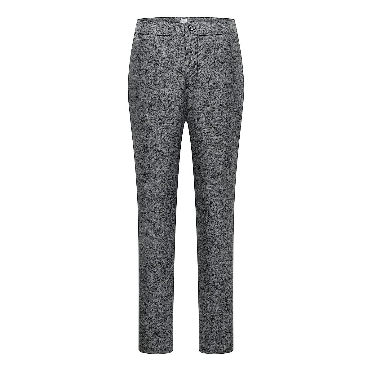 MODFUL Women's 2 Piece Business Suit Pant Set Slim Fit One Button Blazer Jacket Lady Work Suit for Office (Grey,X-Large)