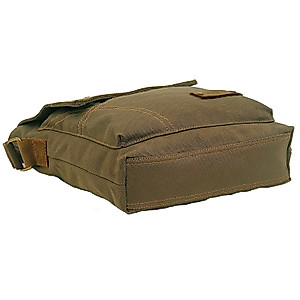 AIBAG Messenger Bag, Vintage Small Canvas Shoulder Crossbody Purse (Army Green)