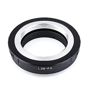Compatible with for Leica L39 M39 39mm Mount Lens to & for Fuji Film X FX X-Pro1 FX X-E1 X100T X-T1, X30, X-A2,XQ2,X-T10, X-Pro2,X-E2s,X70,X-T2,X-A3,X-A10,X100F,X-T20,X-E3,X-A5,X-H1,X-T100 Camera